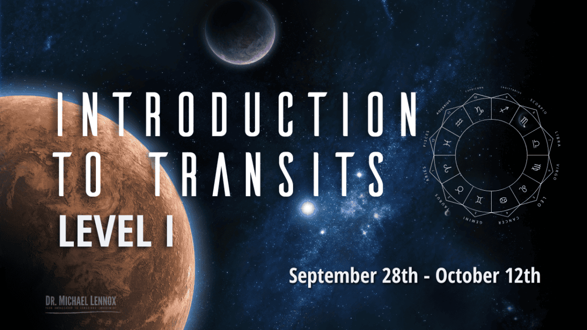 Advanced Astrology – Introduction to Transits Level I - Michael Lennox